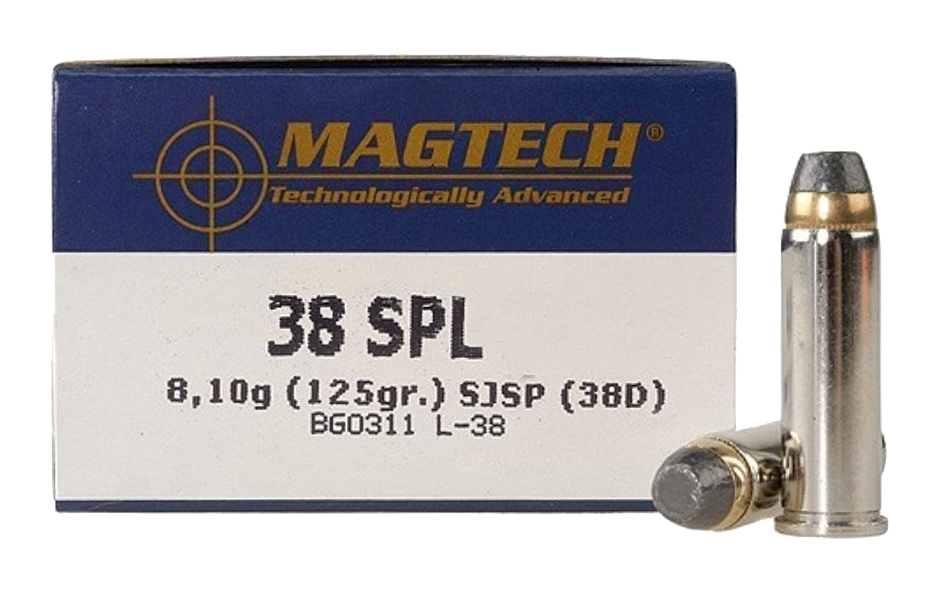 Magtech Sport Shooting .38 Special 125 Grain Semi-Jacketed Soft Point Handgun Ammo | Bass Pro Shops